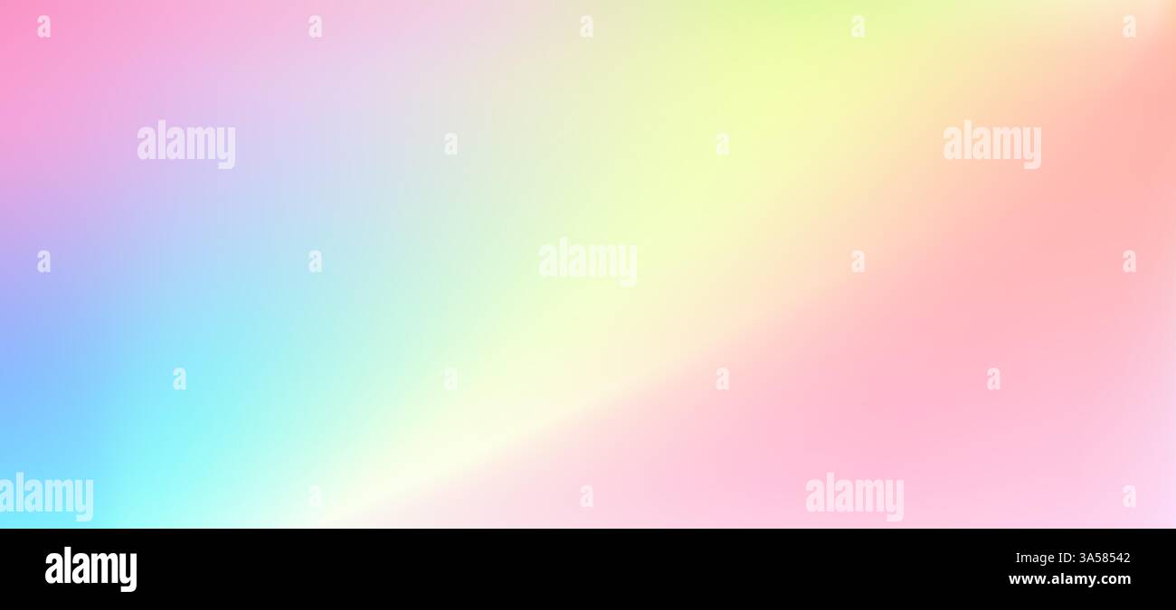 Rainbow ombre background with blurry halographic pattern. Abstract ...