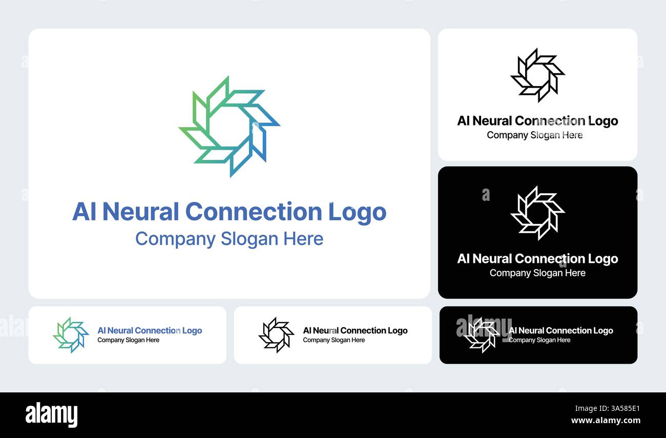 Neural compositions in logo hi-res stock photography and images - Alamy