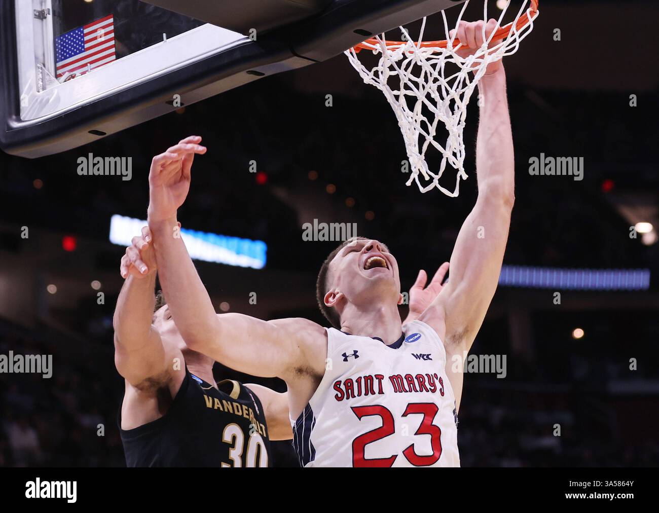 Cleveland, United States. 21st Mar, 2025. St. Mary's forward Paulius ...
