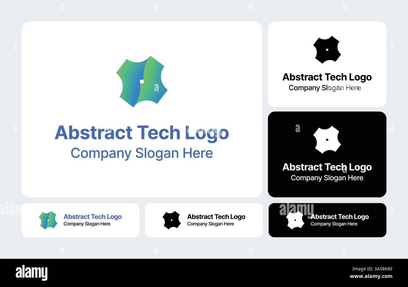 Abstract tech font hi-res stock photography and images - Alamy