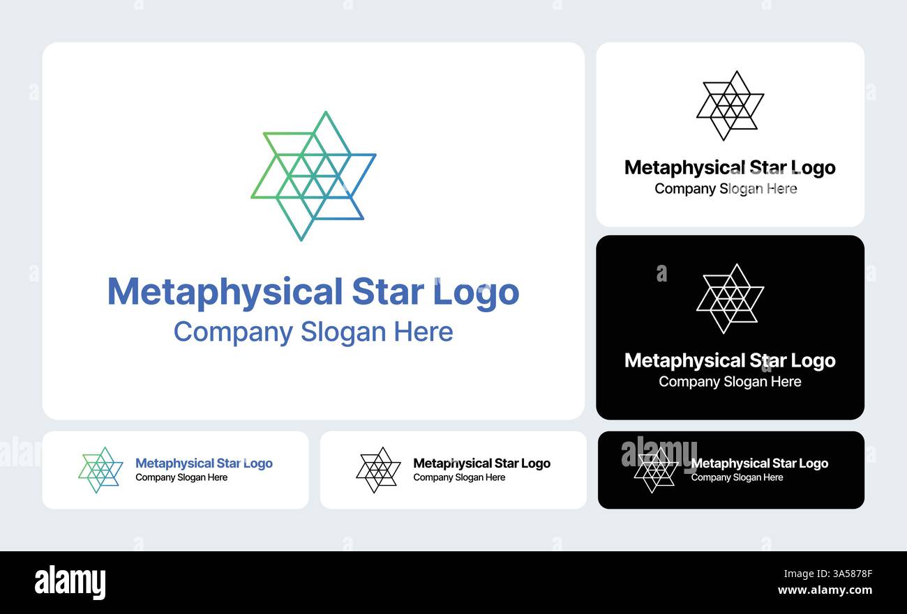 Metaphysical corporate logo hi-res stock photography and images - Alamy