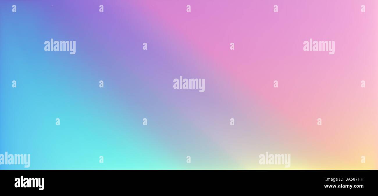 Rainbow ombre background with soft holograph pattern. Blurry abstract ...