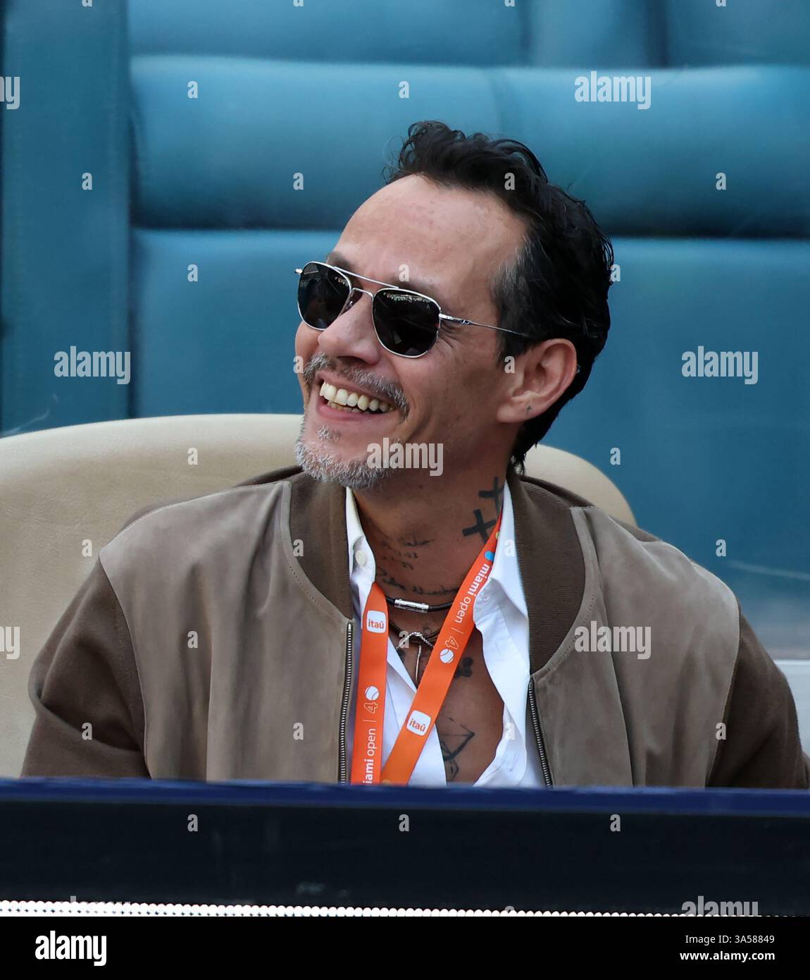 MIAMI GARDENS, FLORIDA - MARCH 21: Marc Anthony is seen on Day 4 during ...