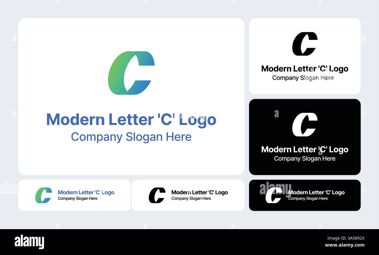 Timeless structured c logo hi-res stock photography and images - Alamy