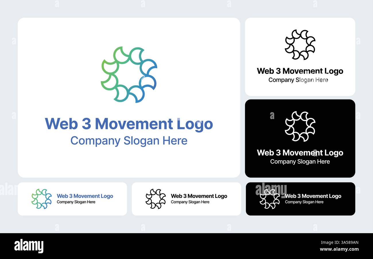 Web 3 movement logo hi-res stock photography and images - Alamy