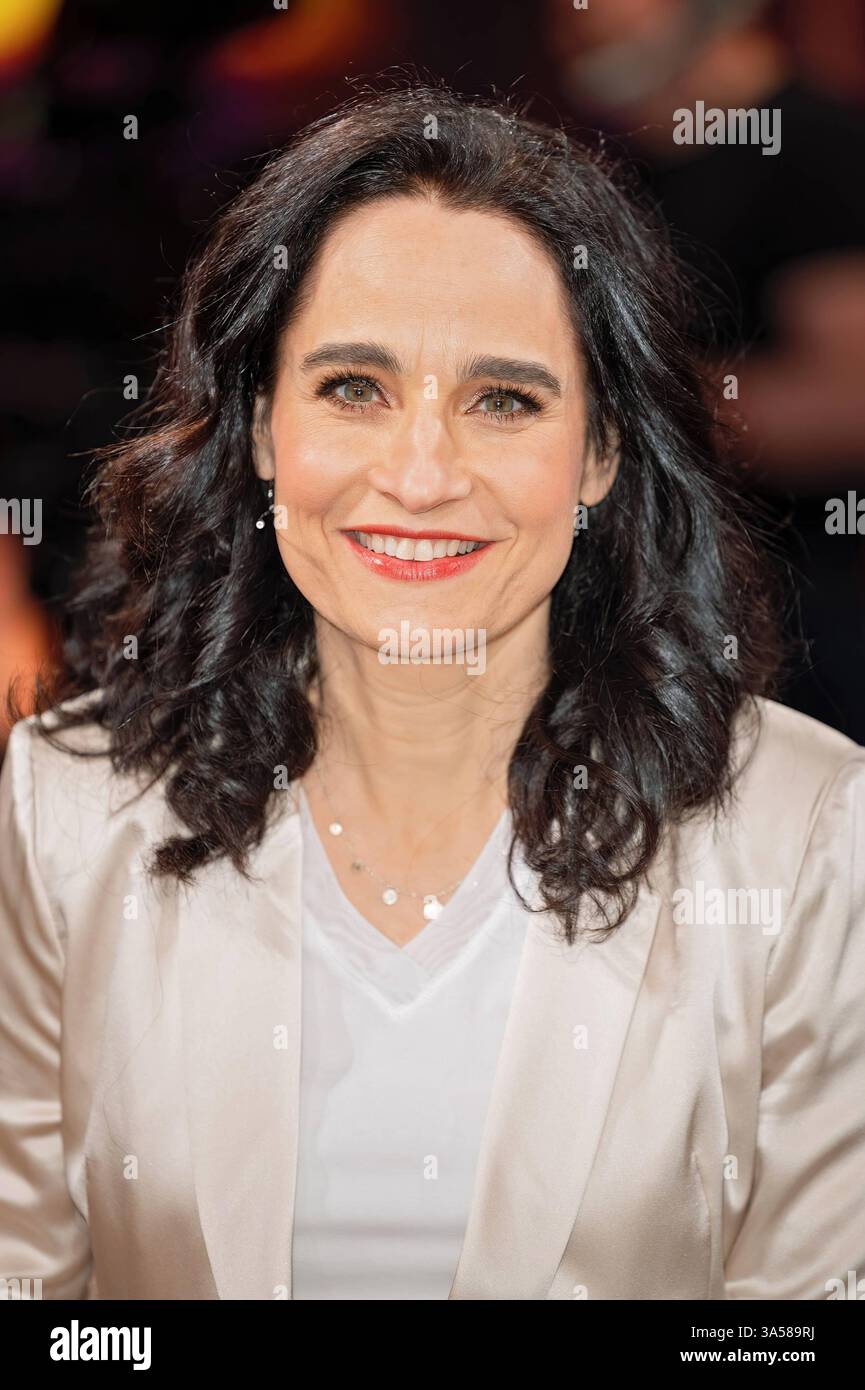 MDR - Riverboat. Dr. Yael Adler anläßlich der Aufzeichnung der MDR ...