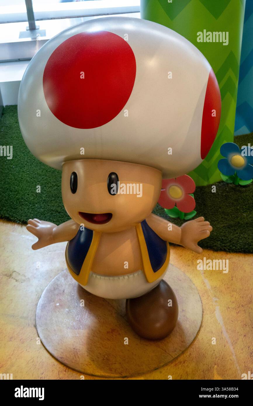 The Nintendo New York store in Rockefeller Center is a popular ...