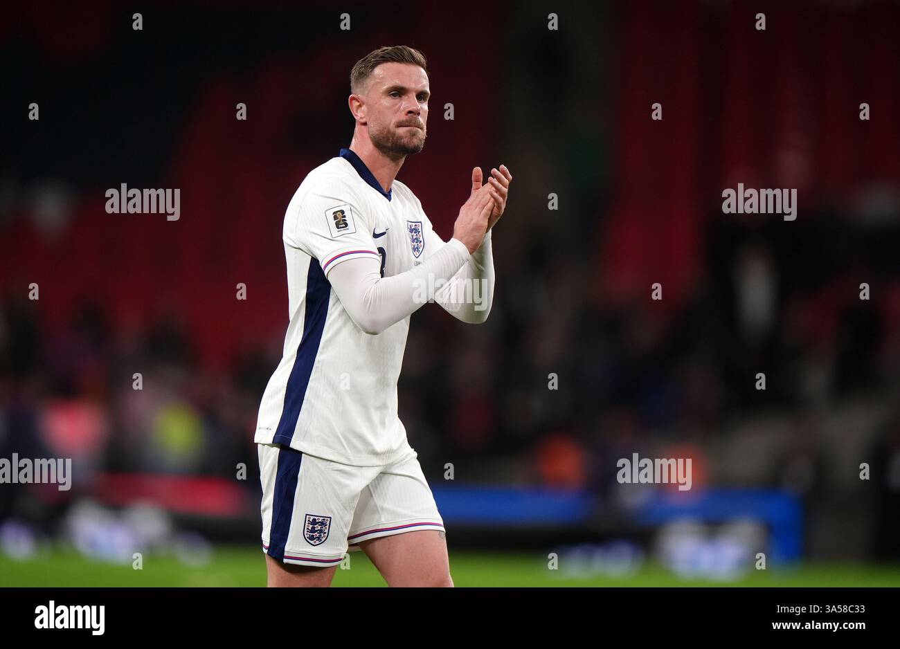 England's Jordan Henderson after the 2026 FIFA World Cup Qualifying ...