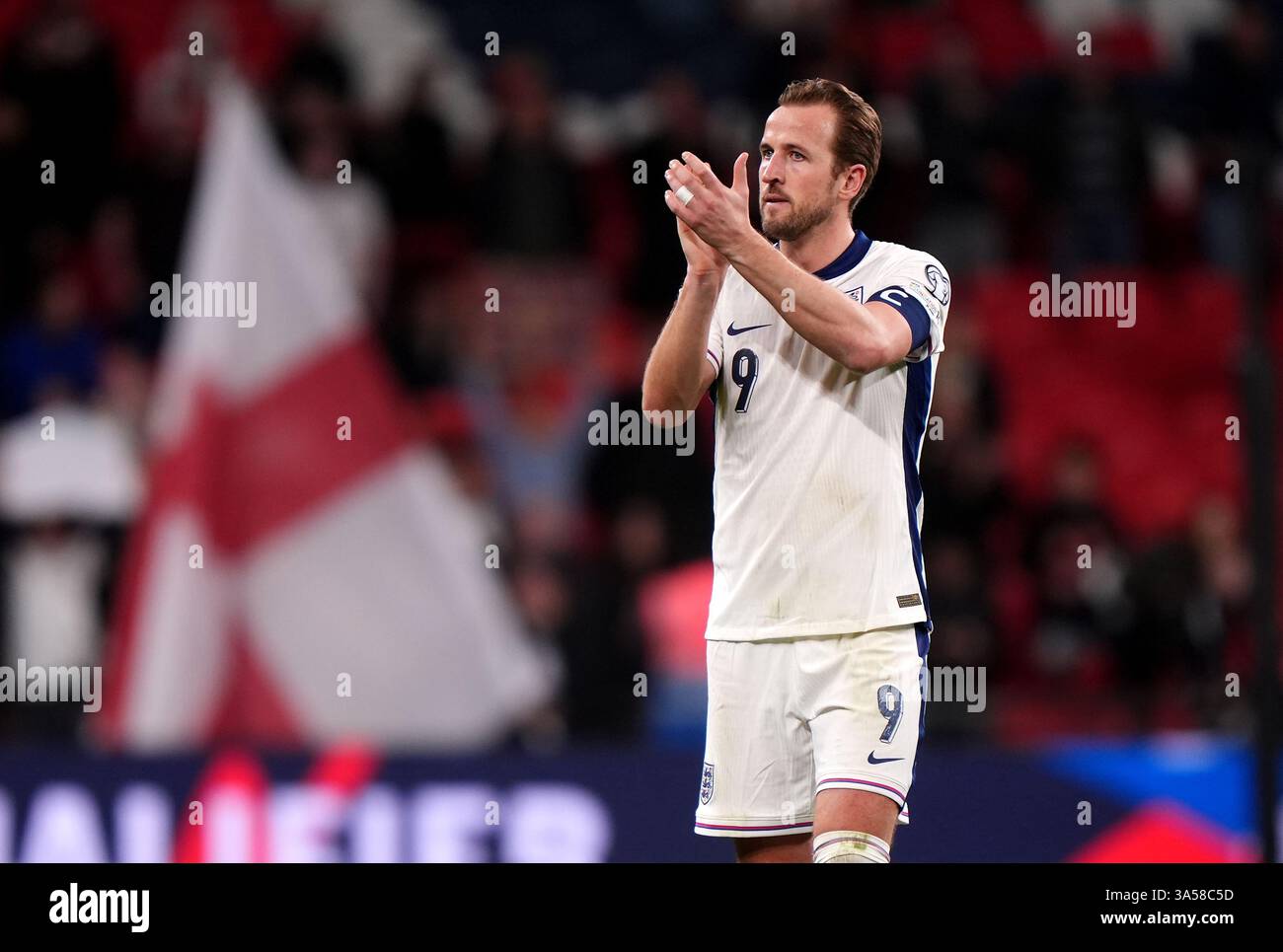 England's Harry Kane after the 2026 FIFA World Cup Qualifying, Group K ...