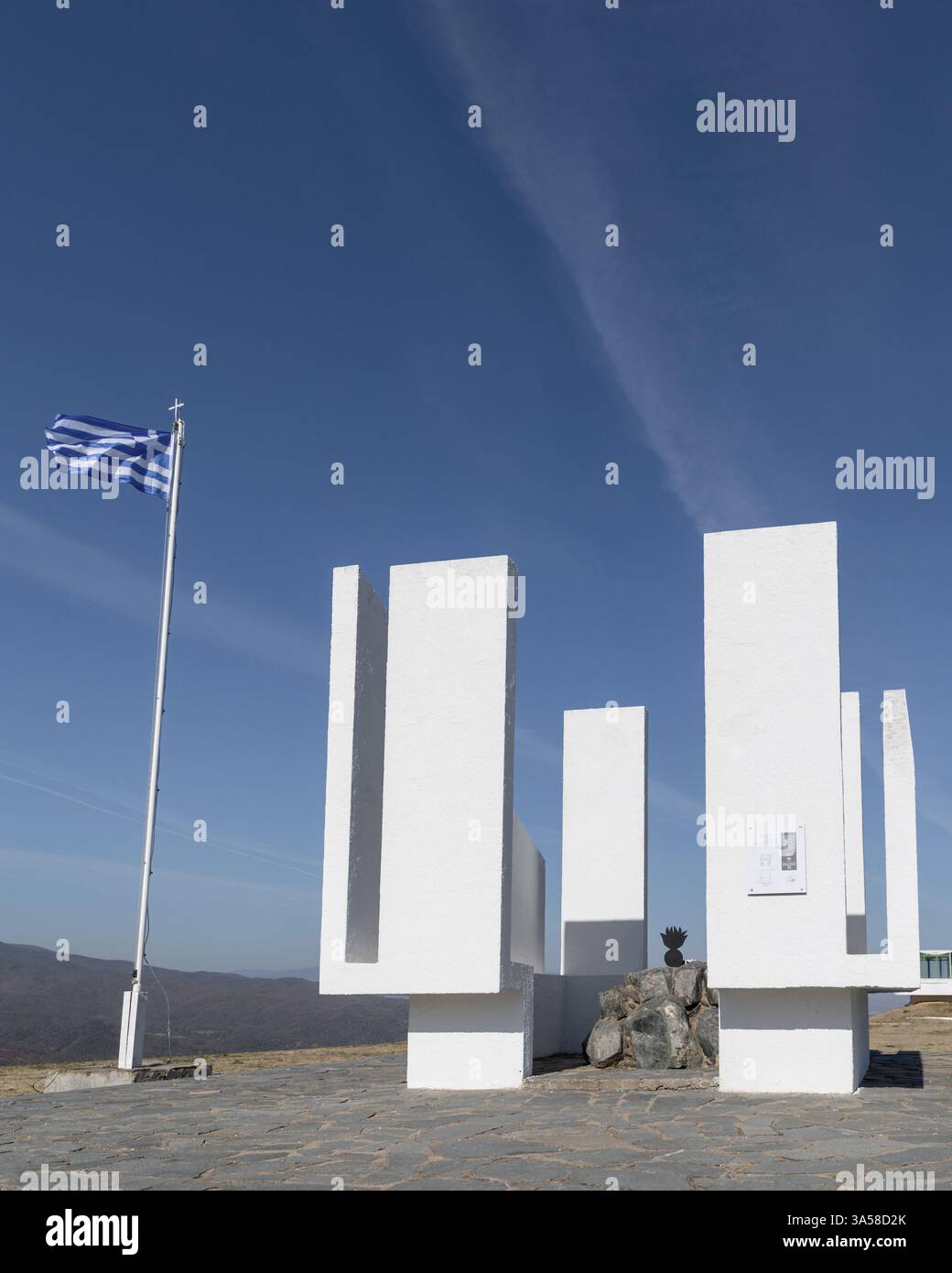 Fort Roupel Central Macedonia, Greece, 23 October 2024, built in 1914 ...