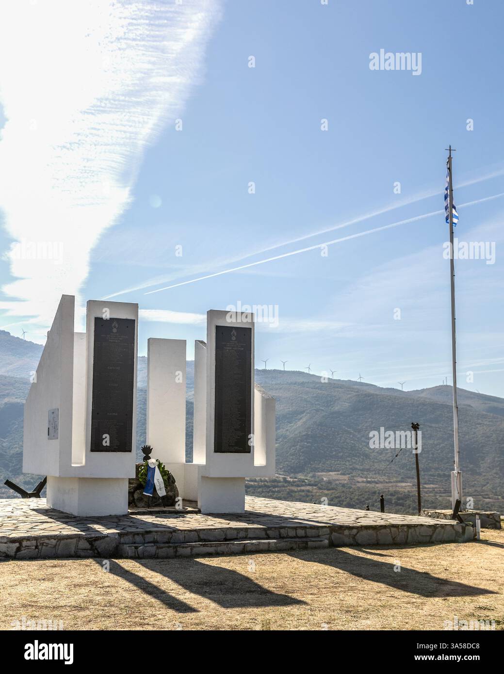 Fort Roupel Central Macedonia, Greece, 23 October 2024, built in 1914 ...