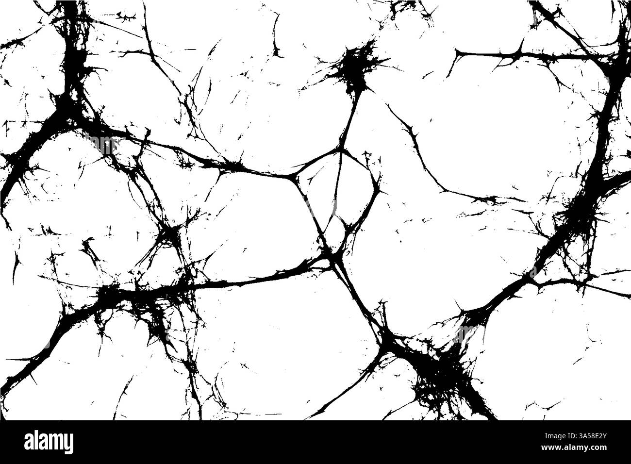 Vector grunge texture with crack overlay on distressed wall. Stone ...