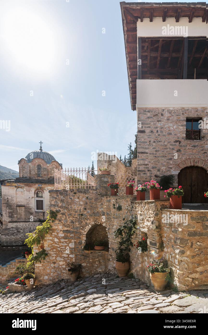 Byzantine monument of Orthodox Monastery of Timios Prodromos in Serres ...