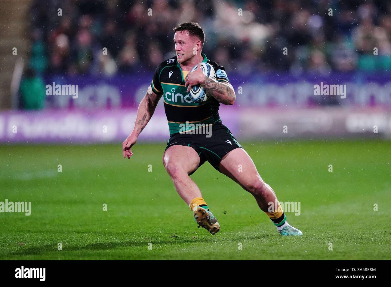 Northampton Saints' Tom Seabrook during the Gallagher Premiership Rugby ...