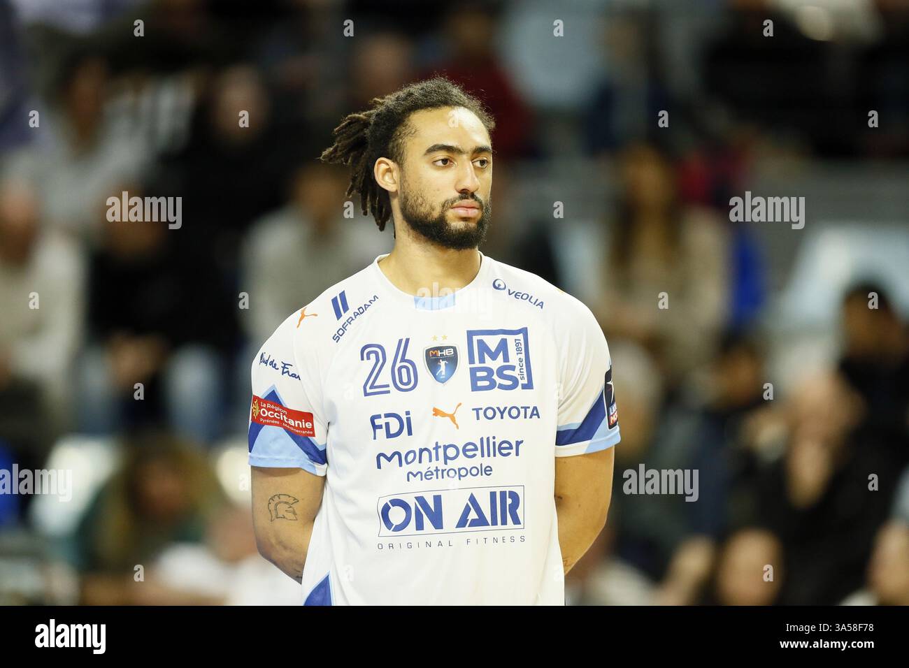 Hugo Bryan MONTE DOS SANTOS of Montpellier Handball during the French ...