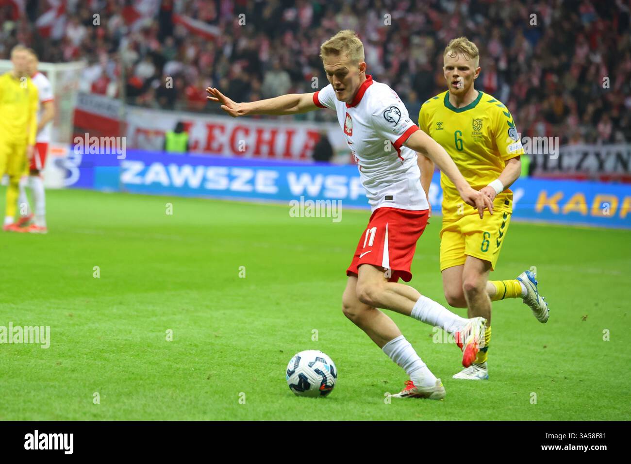 March 21, 2025, Wroclaw, Lower Silesia, Poland: KAROL SWIDERSKI during ...