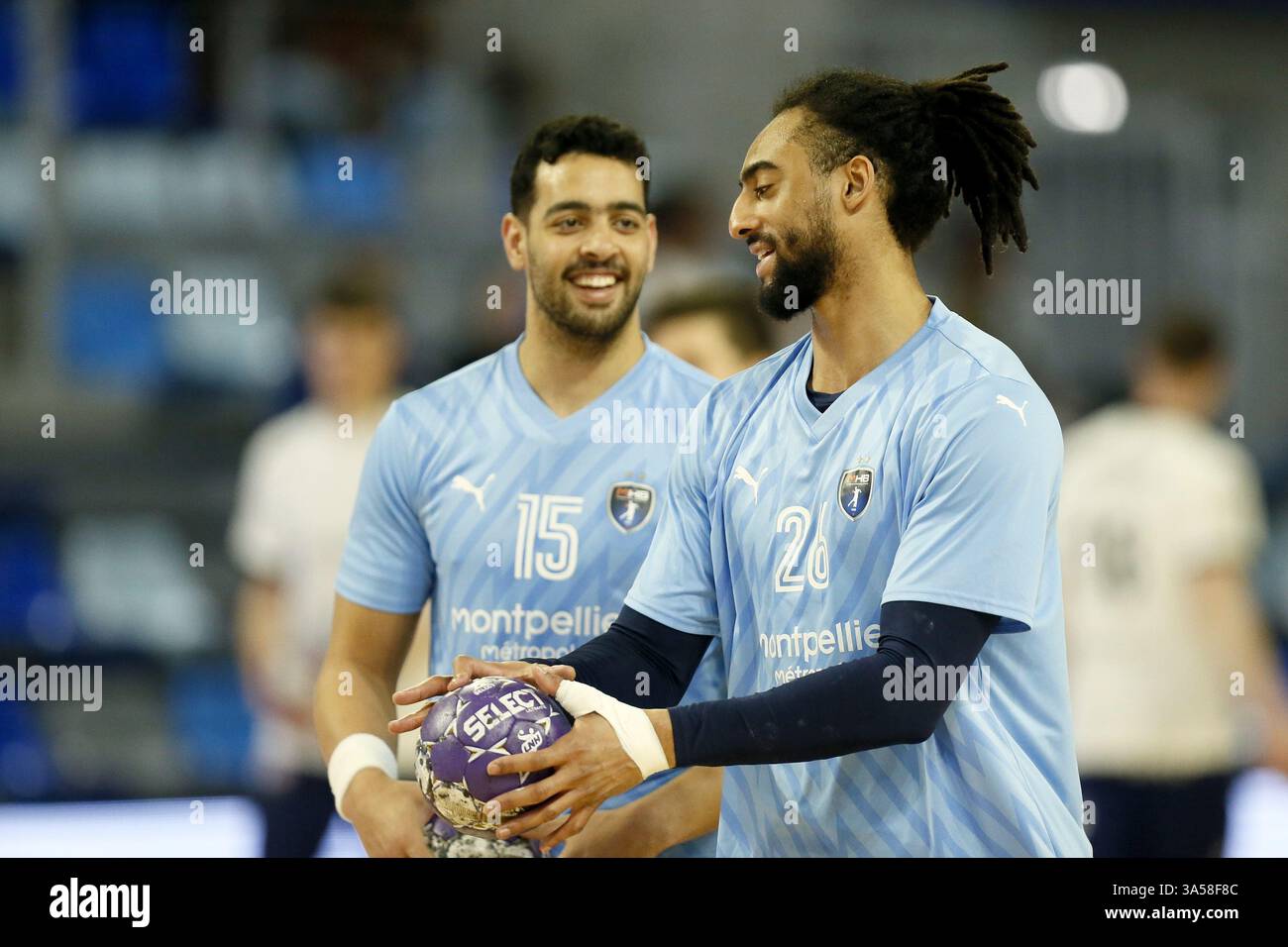 Hugo Bryan MONTE DOS SANTOS of Montpellier Handball during the French ...