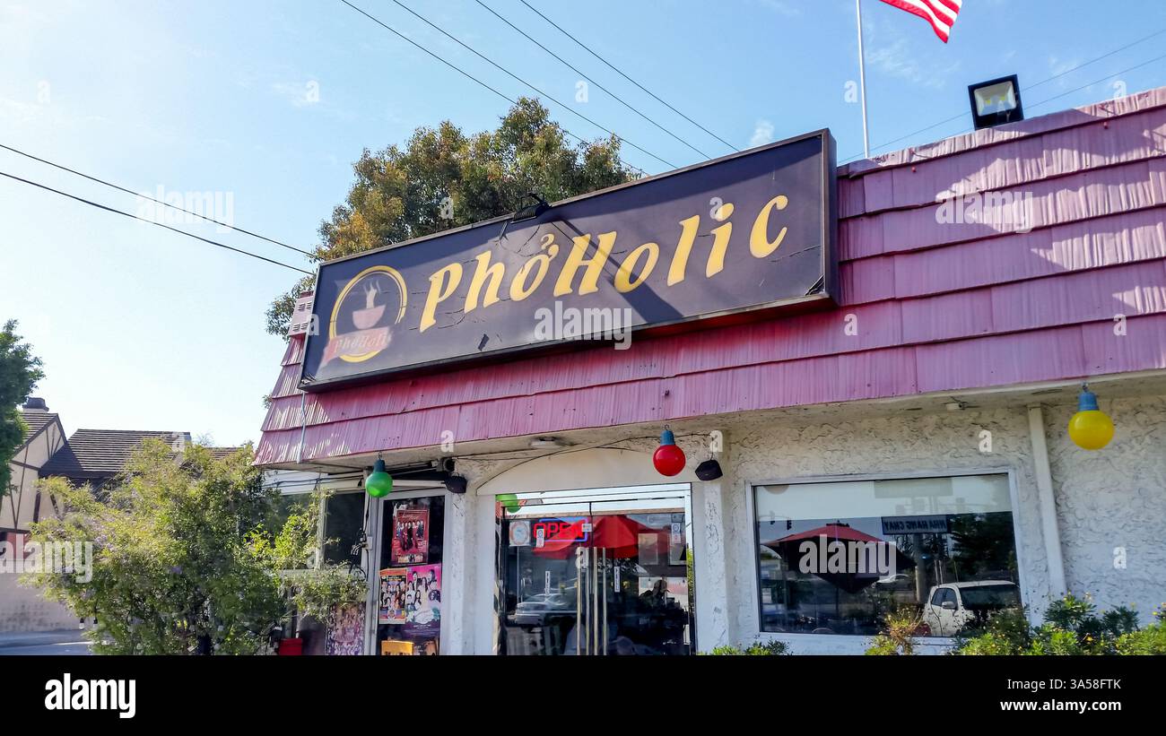 Westminster, California, United States - 07-03-2019: A view of a store ...