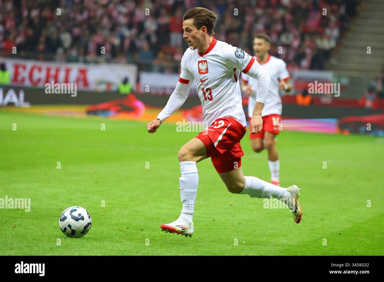 Wroclaw, Lower Silesia, Poland. 21st Mar, 2025. JAKUB KAMINSKI during a ...