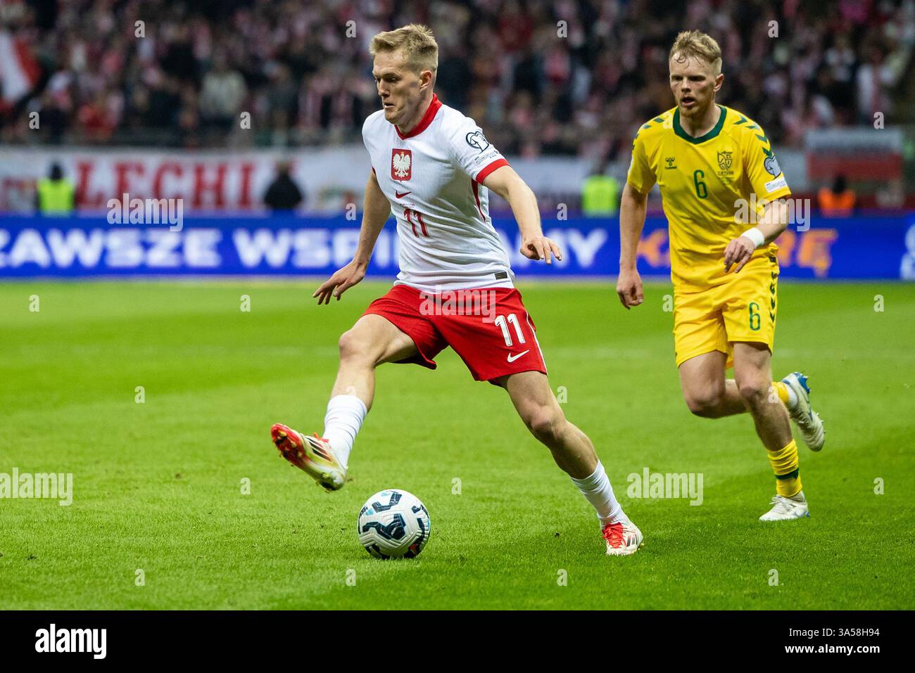 21st March 2025; Stadion Narodowy, Warsaw, Poland; FIFA World Cup Qualifying Group G ...