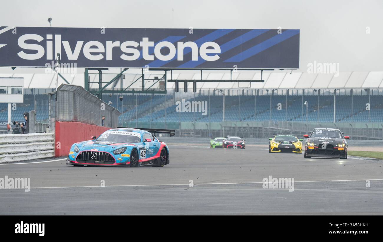 Silverstone, Northamptonshire, UK. 21st Mar 2025. The British GT ...