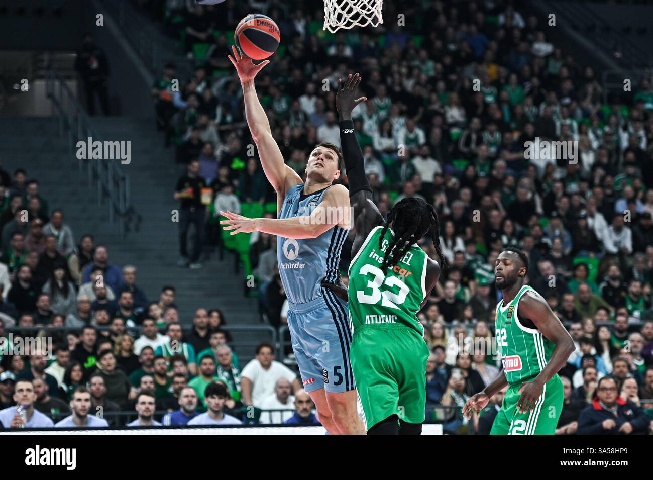 Athens, Athens, Greece. 21st Mar, 2025. 5 YANNI WETZELL of Alba Berlin ...