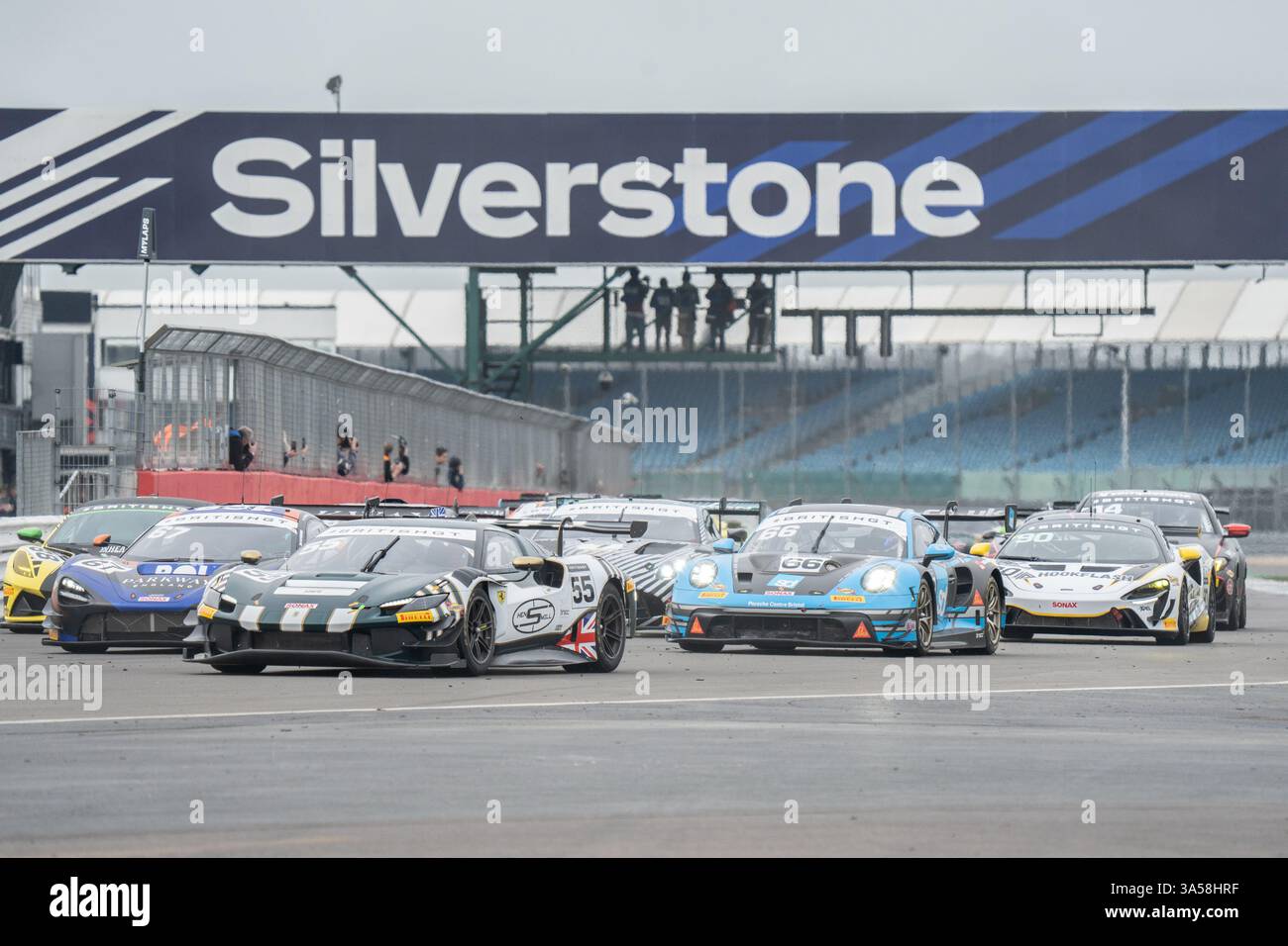 Silverstone, Northamptonshire, UK. 21st Mar 2025. The British GT ...
