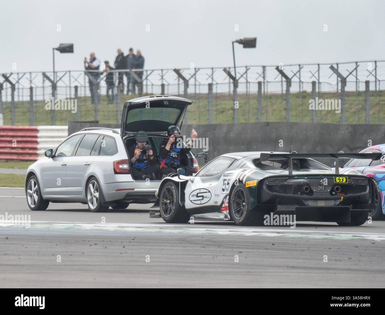 Silverstone, Northamptonshire, UK. 21st Mar 2025. The British GT ...
