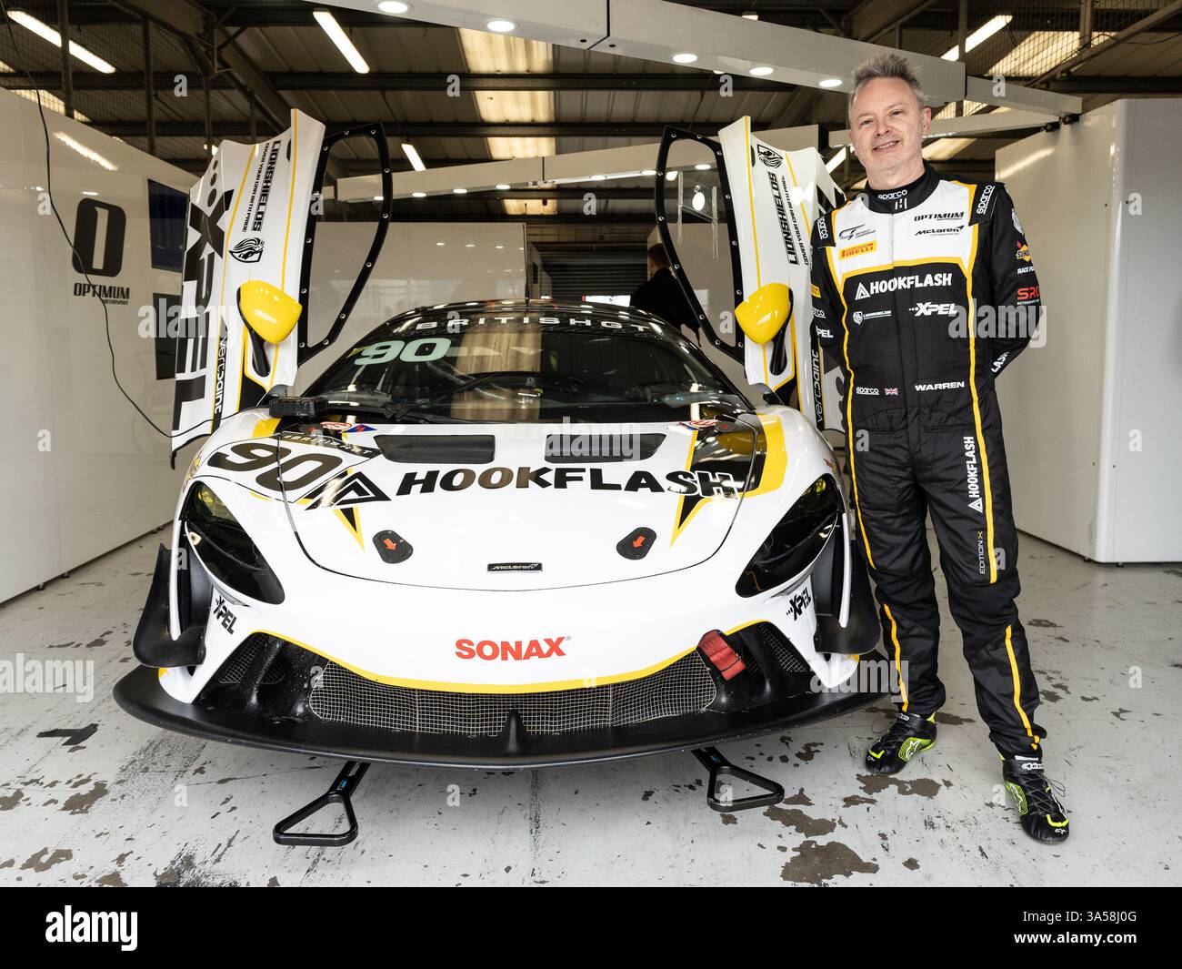 Silverstone, Northamptonshire, UK. 21st Mar 2025. The British GT ...