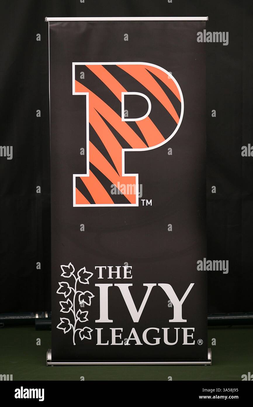 PROVIDENCE, RI - MARCH 16: A general view of signage with the Princeton ...