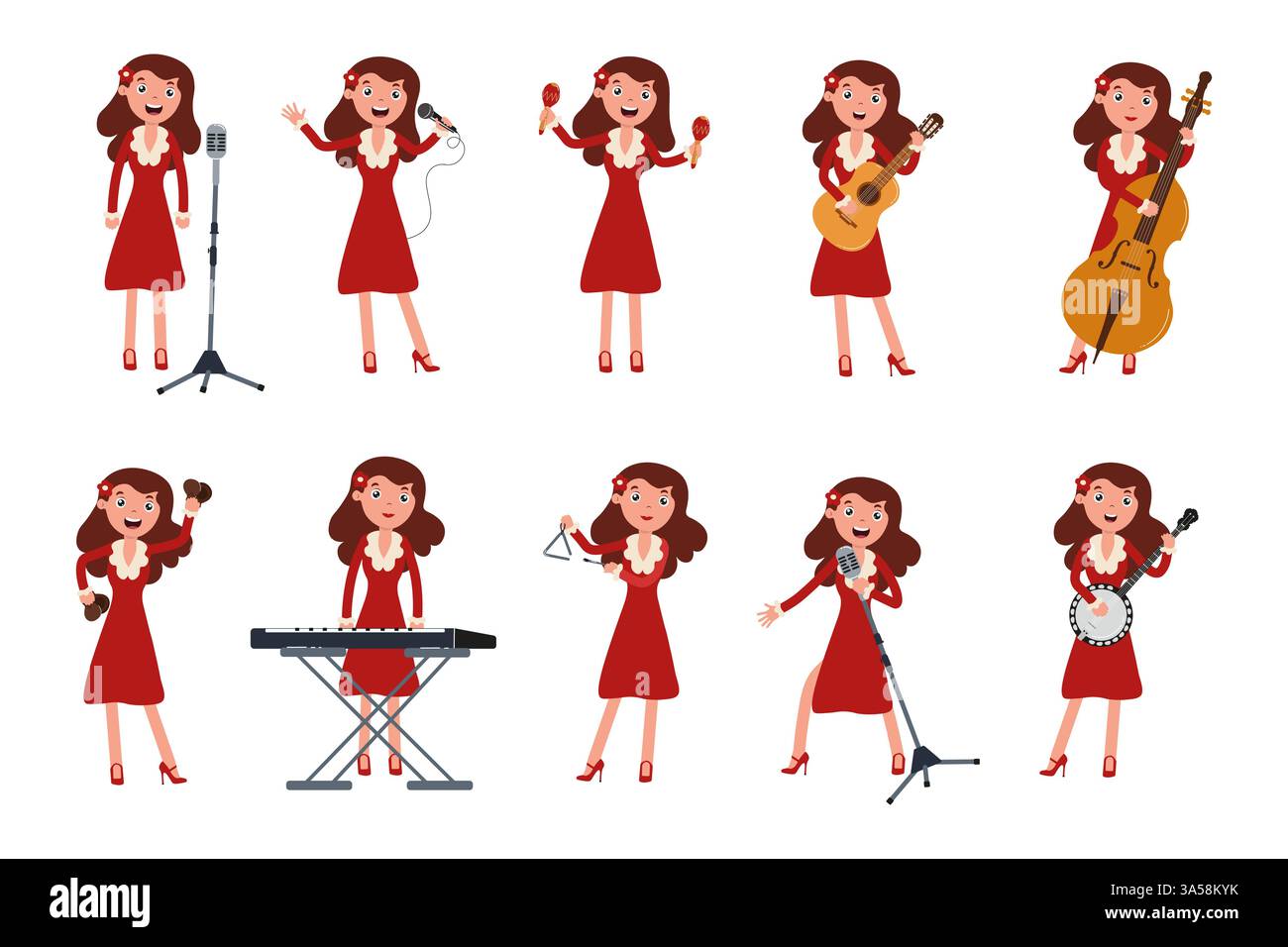 Solo instruments Cut Out Stock Images & Pictures - Alamy