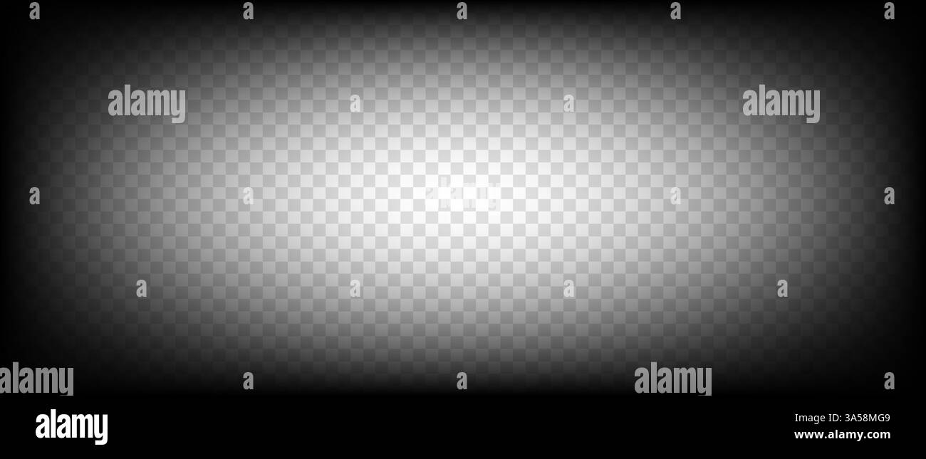 Black round vignette gradient background on grid background as a ...