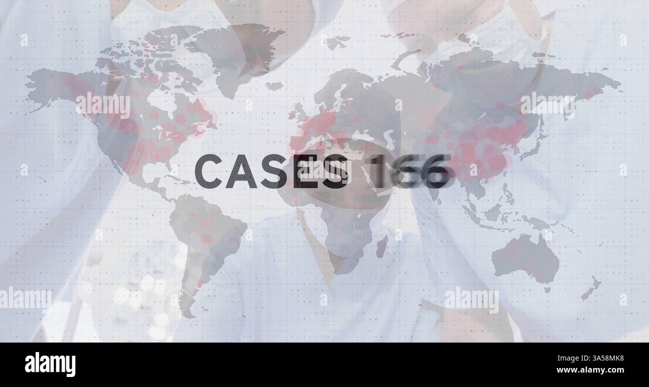 Analyzing data charts overlay scientist hi-res stock photography and images - Alamy