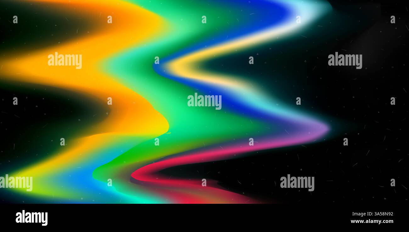 Bright background with contemporary effect. Vivid grunge gradient. Acid ...