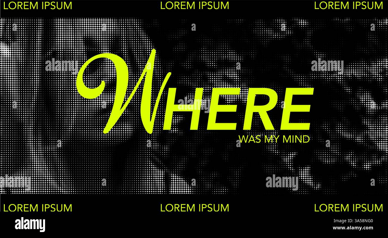 Art background with pop design and funky elements. Retro halftone ...