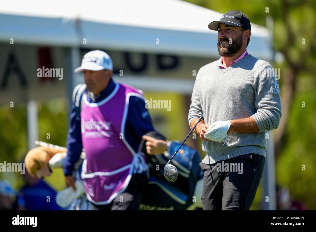 PALM HARBOR, FL - MARCH 21: Stephen Jaeger of Germany looks on at the ...