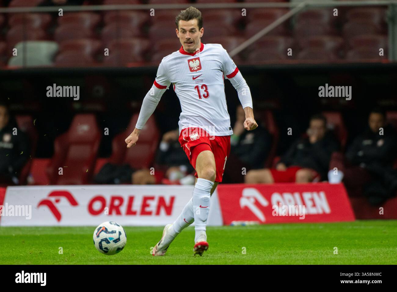 Jakub Kaminski of Poland during the 2026 FIFA World Cup Qualifier Group ...