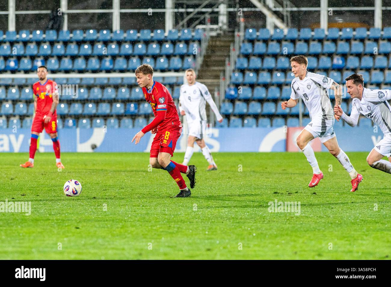 Andorra La Vella, Andorra : 2025 March 21 : Eric Vales of Andorra in ...