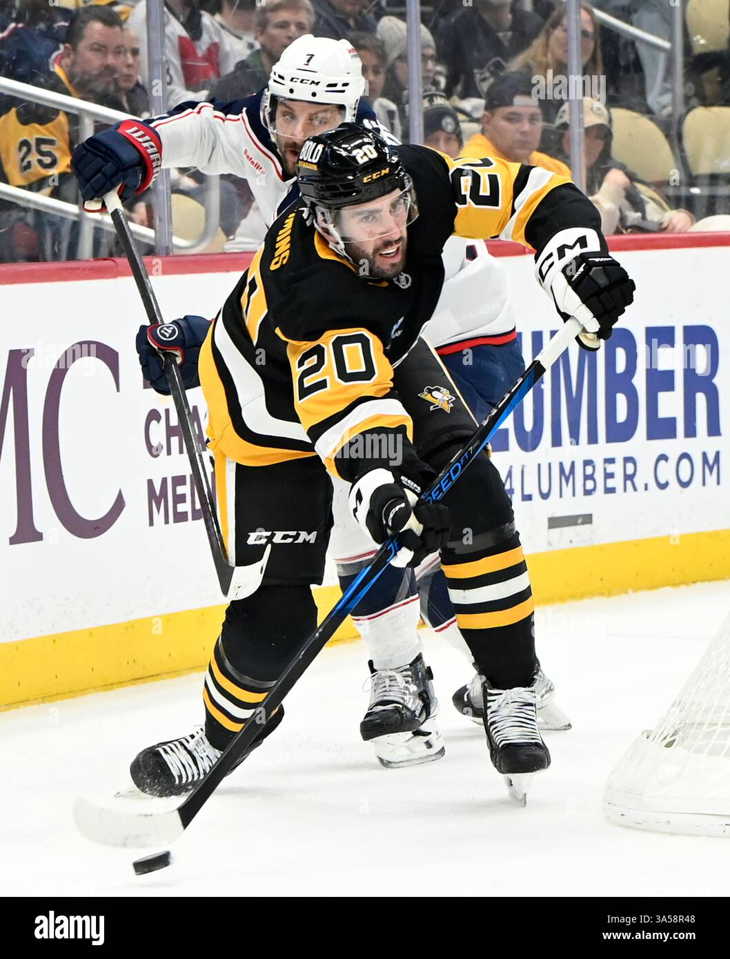 Pittsburgh, United States. 21st Mar, 2025. Pittsburgh Penguins ...