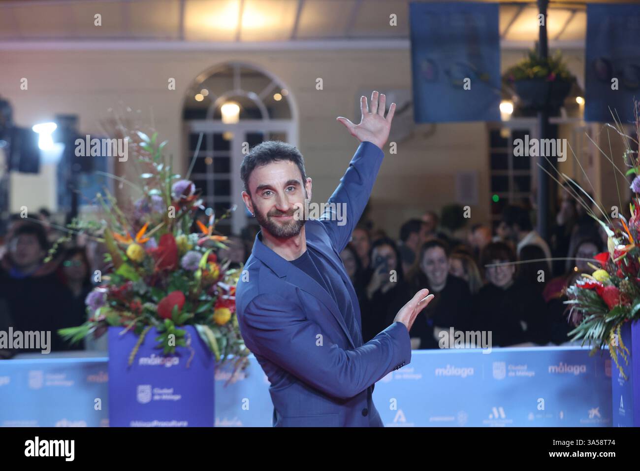 March 21, 2025: March 21, 2025 (Malaga) The actor Dani Rovira poses on ...