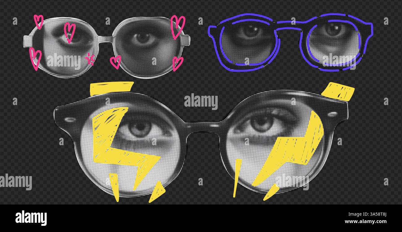 Woman spectacles glasses eyeglasses Stock Vector Images - Alamy