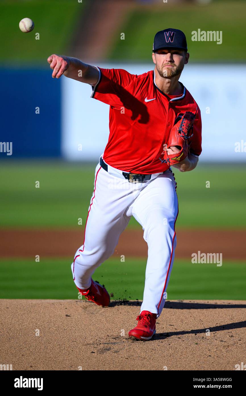 WEST PALM BEACH, FL - MARCH 21: Washington Nationals pitcher Michael ...