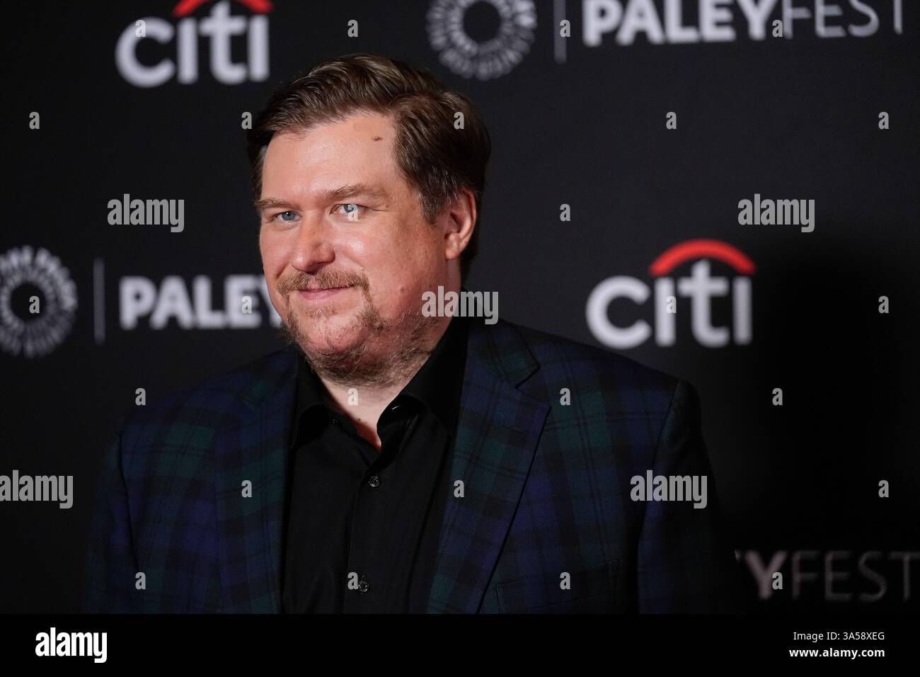 Michael Chernus arrives at a screening of "Severance" during PaleyFest ...