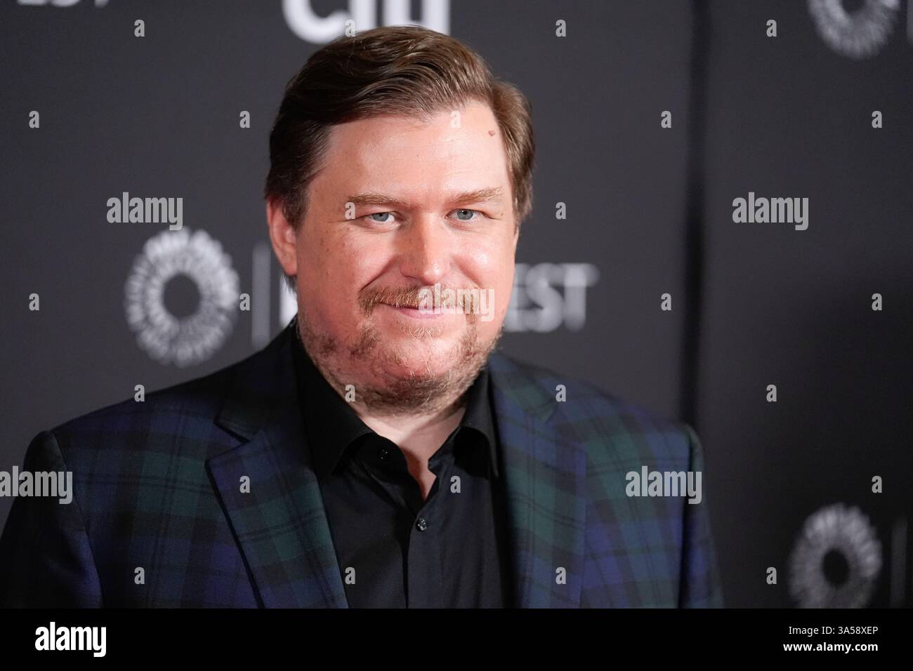 Michael Chernus arrives at a screening of "Severance" during PaleyFest ...