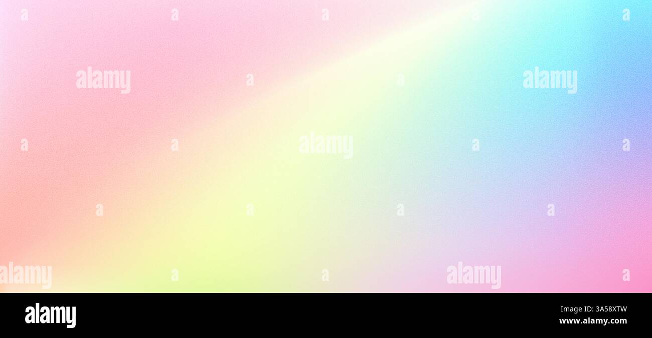 Rainbow ombre background with noise and grain foil effect. Iridescent ...