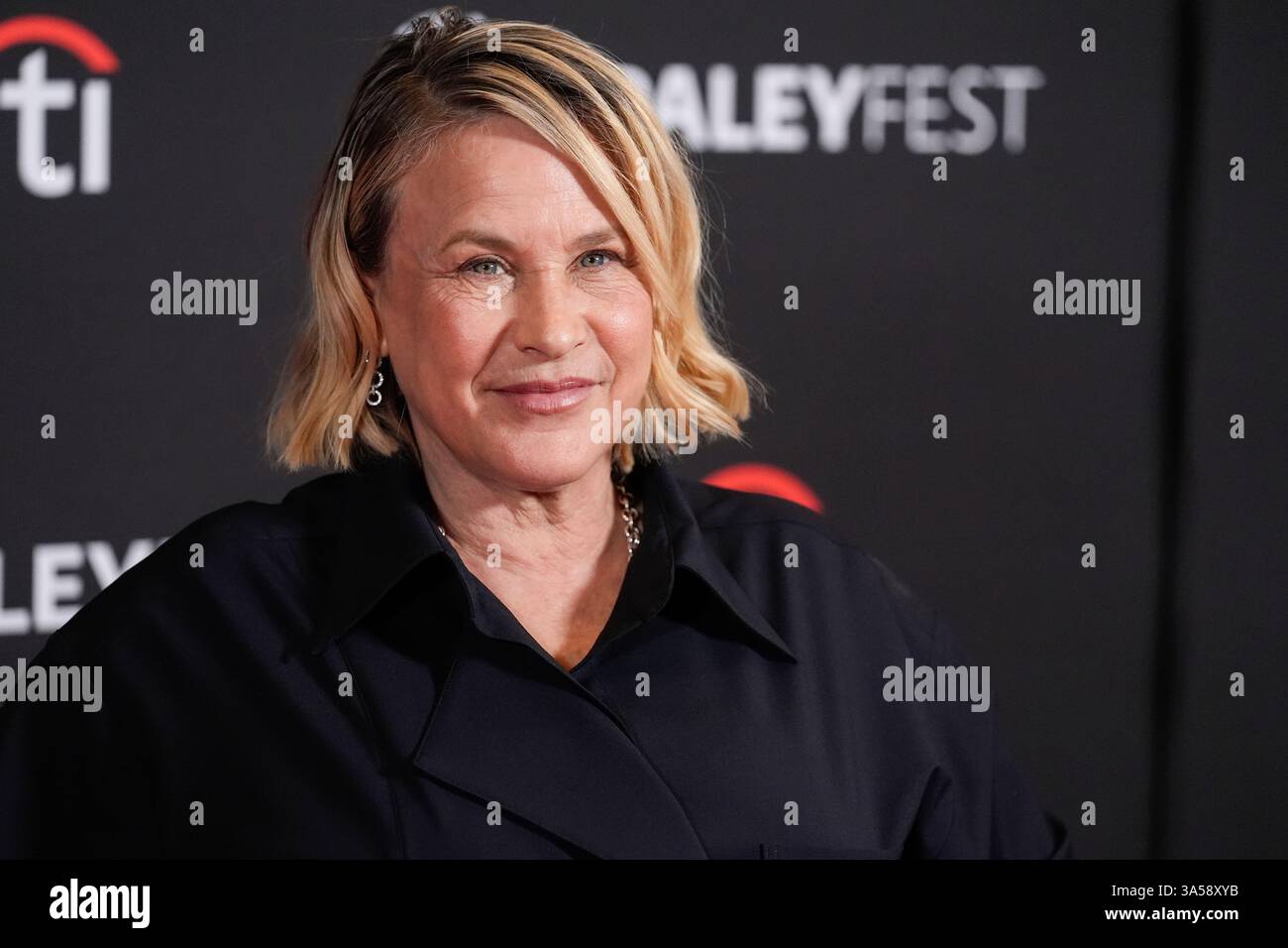 Patricia Arquette arrives at a screening of "Severance" during ...