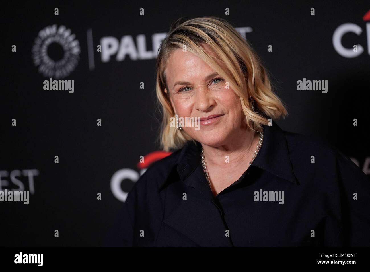Patricia Arquette arrives at a screening of "Severance" during ...