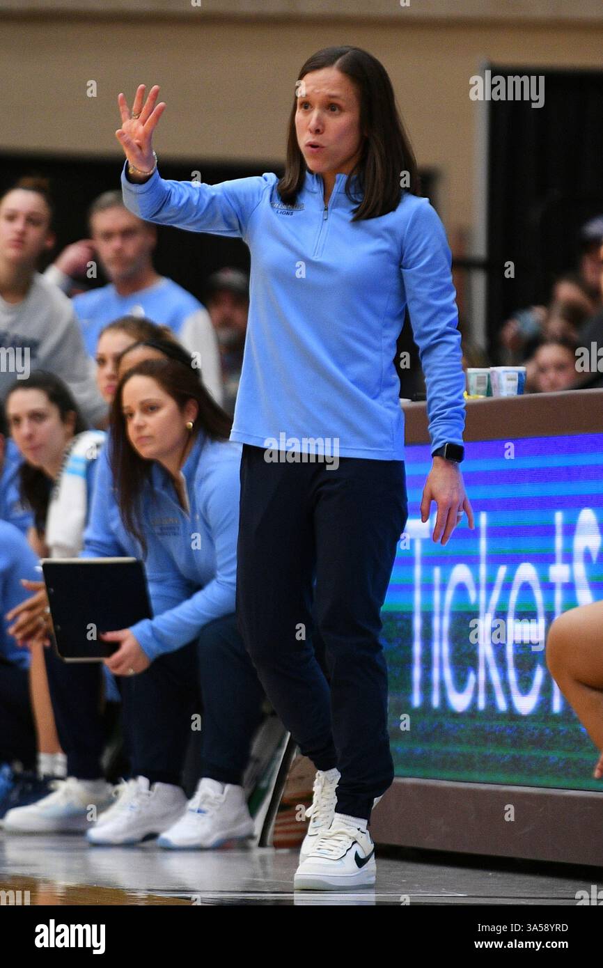 PROVIDENCE, RI - MARCH 15: Columbia Lions head coach Megan Griffith ...