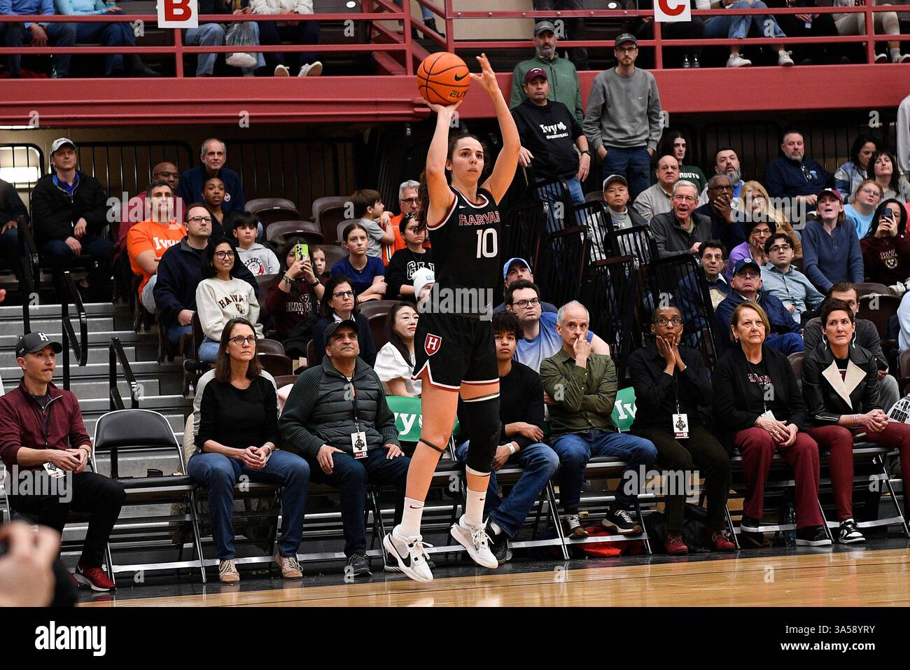 PROVIDENCE, RI - MARCH 15: Harvard Crimson guard Elena Rodriguez (10 ...