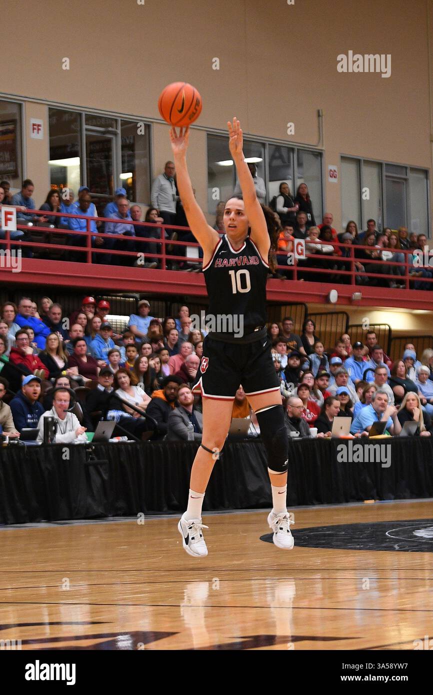PROVIDENCE, RI - MARCH 15: Harvard Crimson guard Elena Rodriguez (10 ...